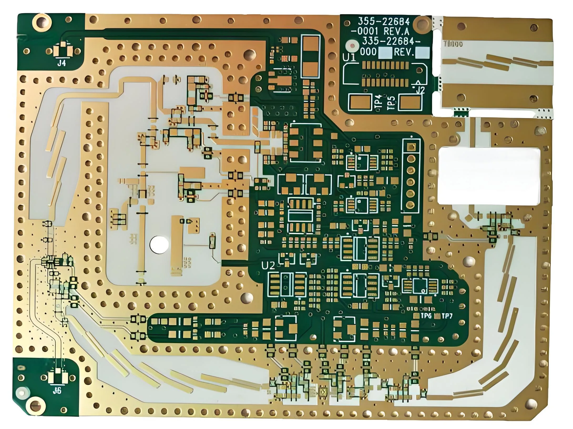 2-ชั้น 1.6 มม. โรเจอร์ส RO6002 PCB - UGPCB