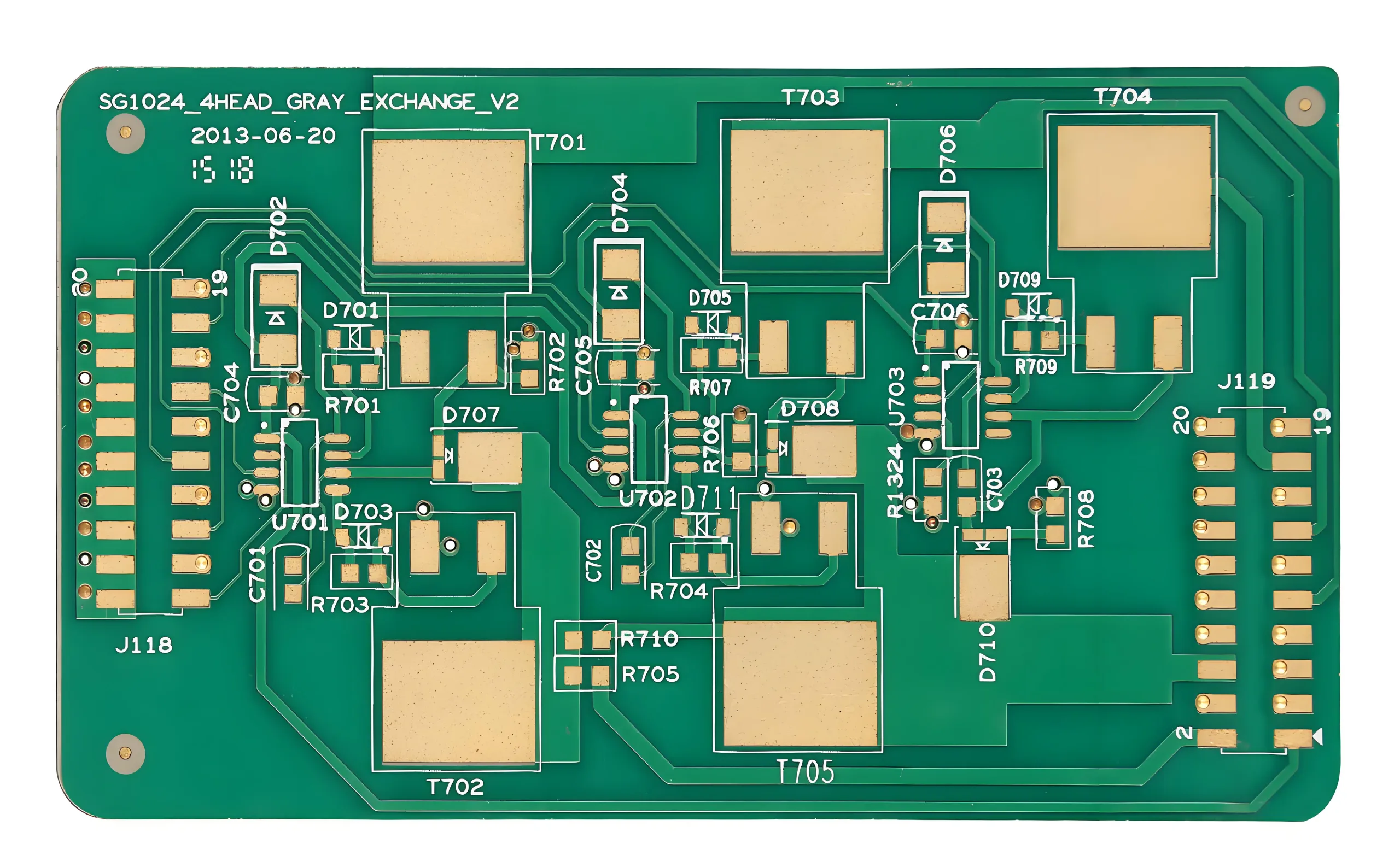Double-sided PCB copper substrate - UGPCB