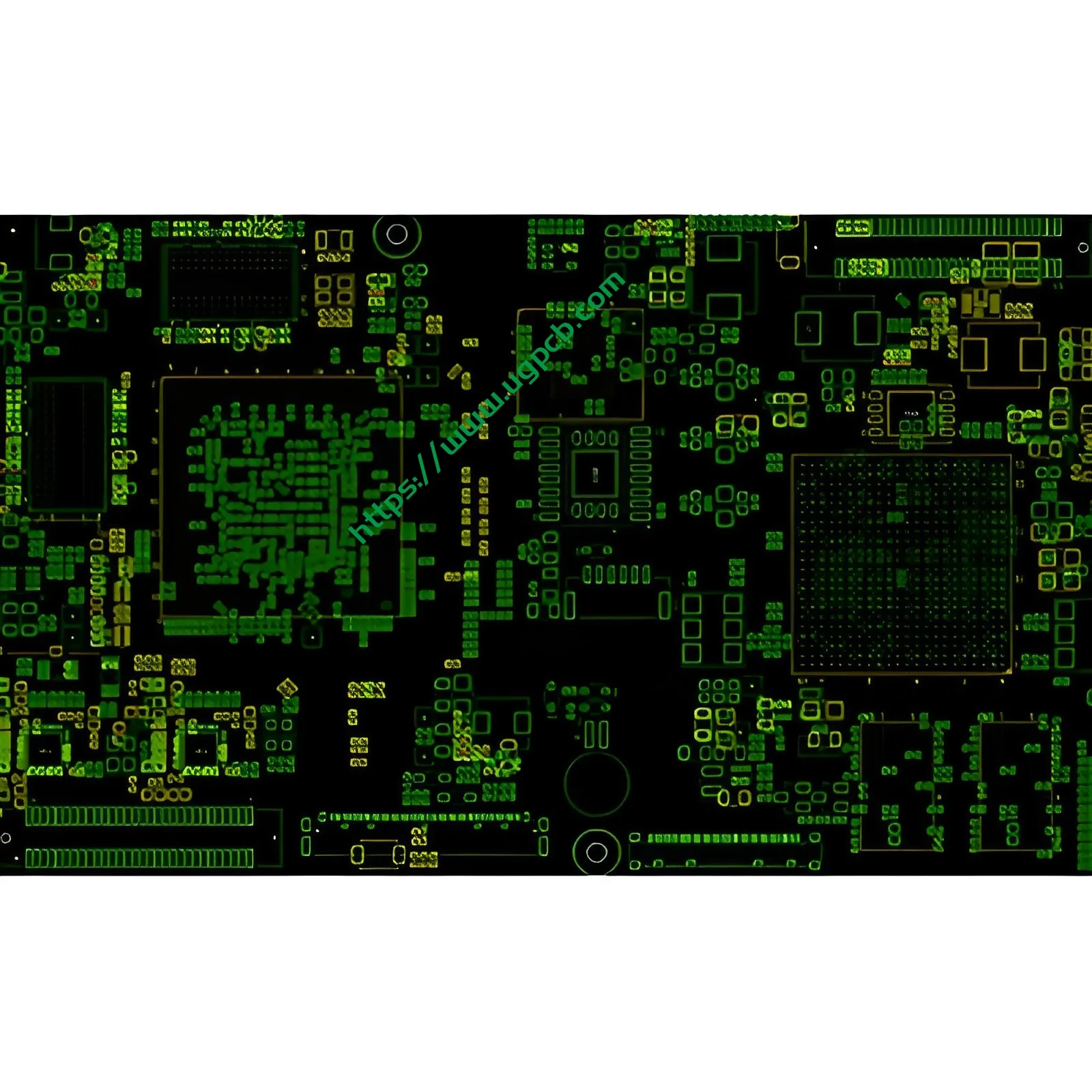12-layer automotive high-speed backplane design - UGPCB