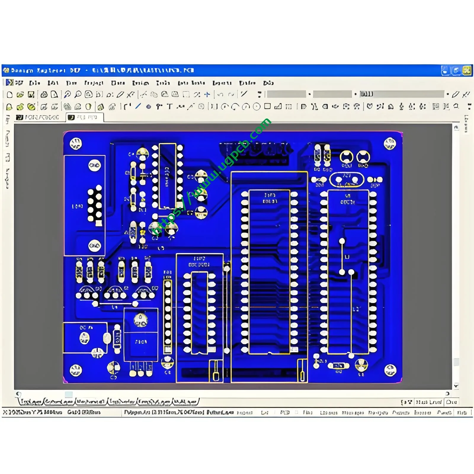 การออกแบบ PCB เมนบอร์ดแบบฝังตัว - UGPCB