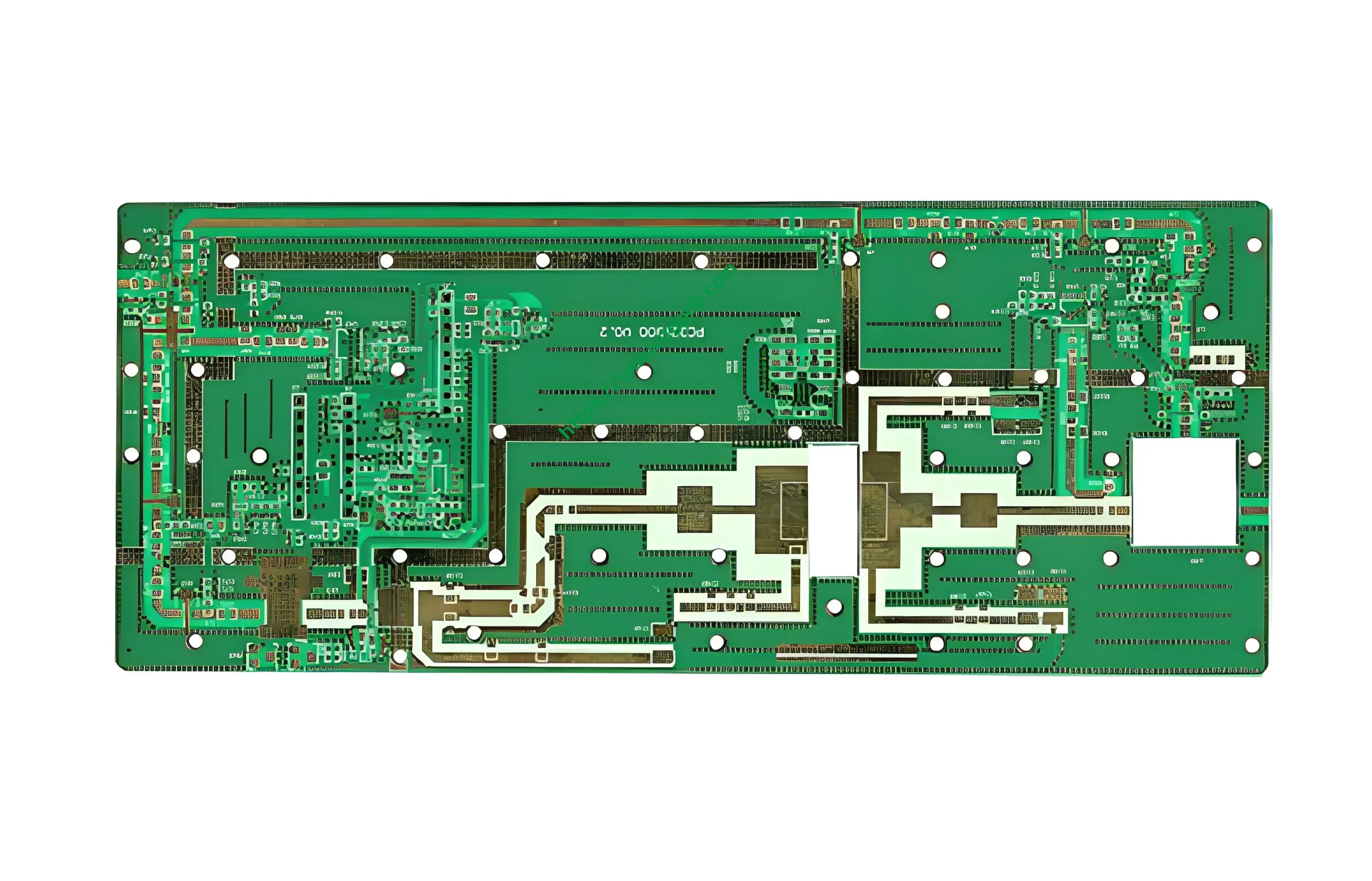 Antenna PCB RO4350B High Frequency 4 Layer ENIG Board - UGPCB