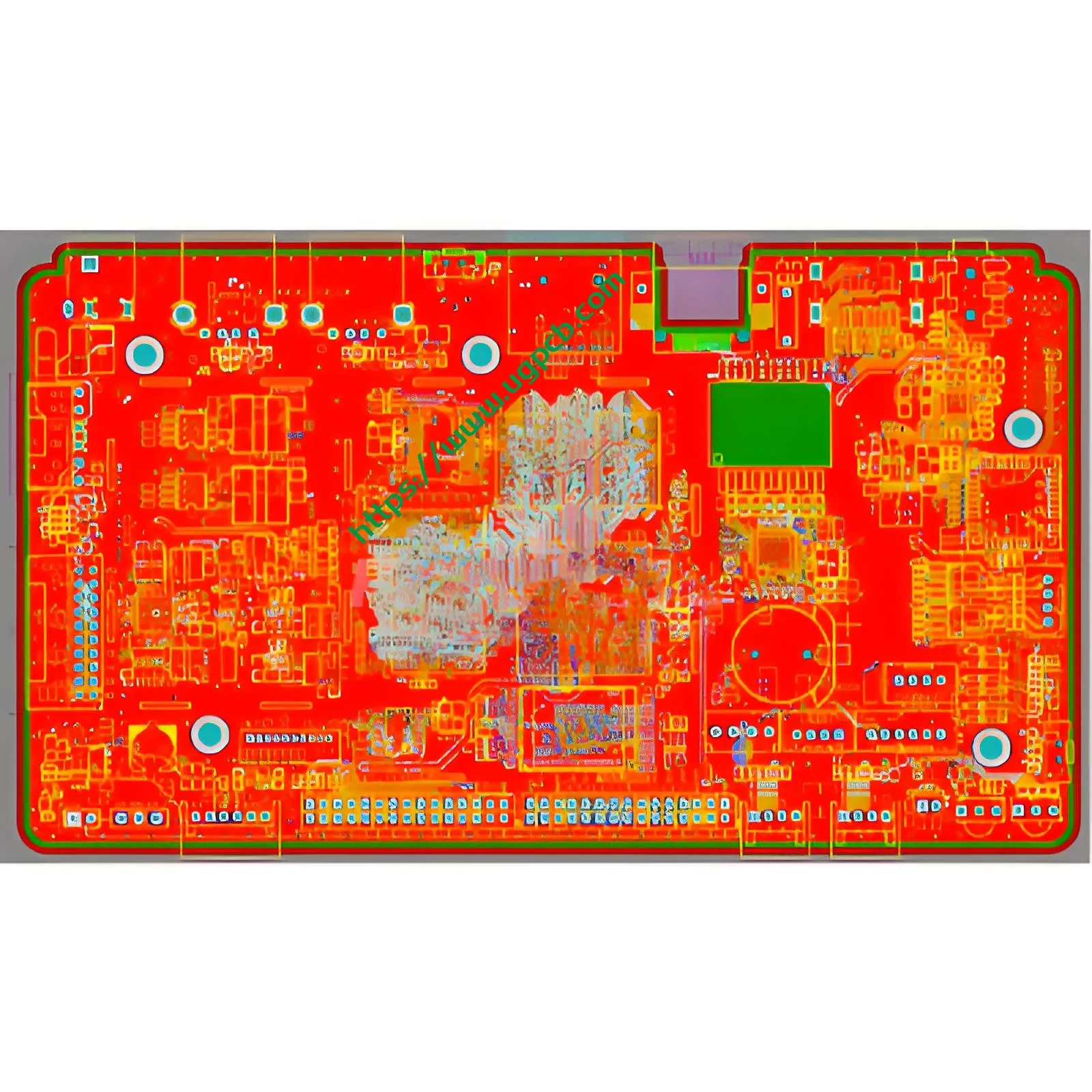 의료 스캐너 RF PCB 설계 - UGPCB