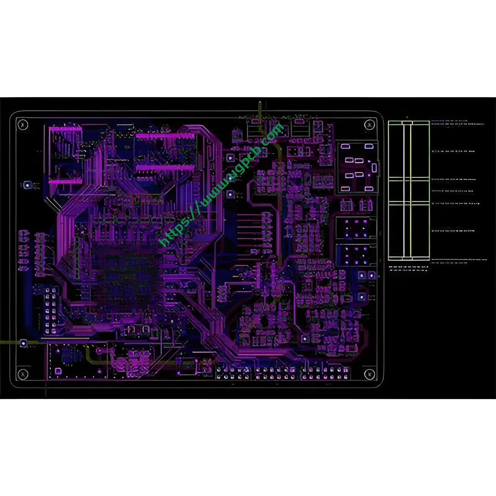 통신 강성 RF PCB 설계 - UGPCB