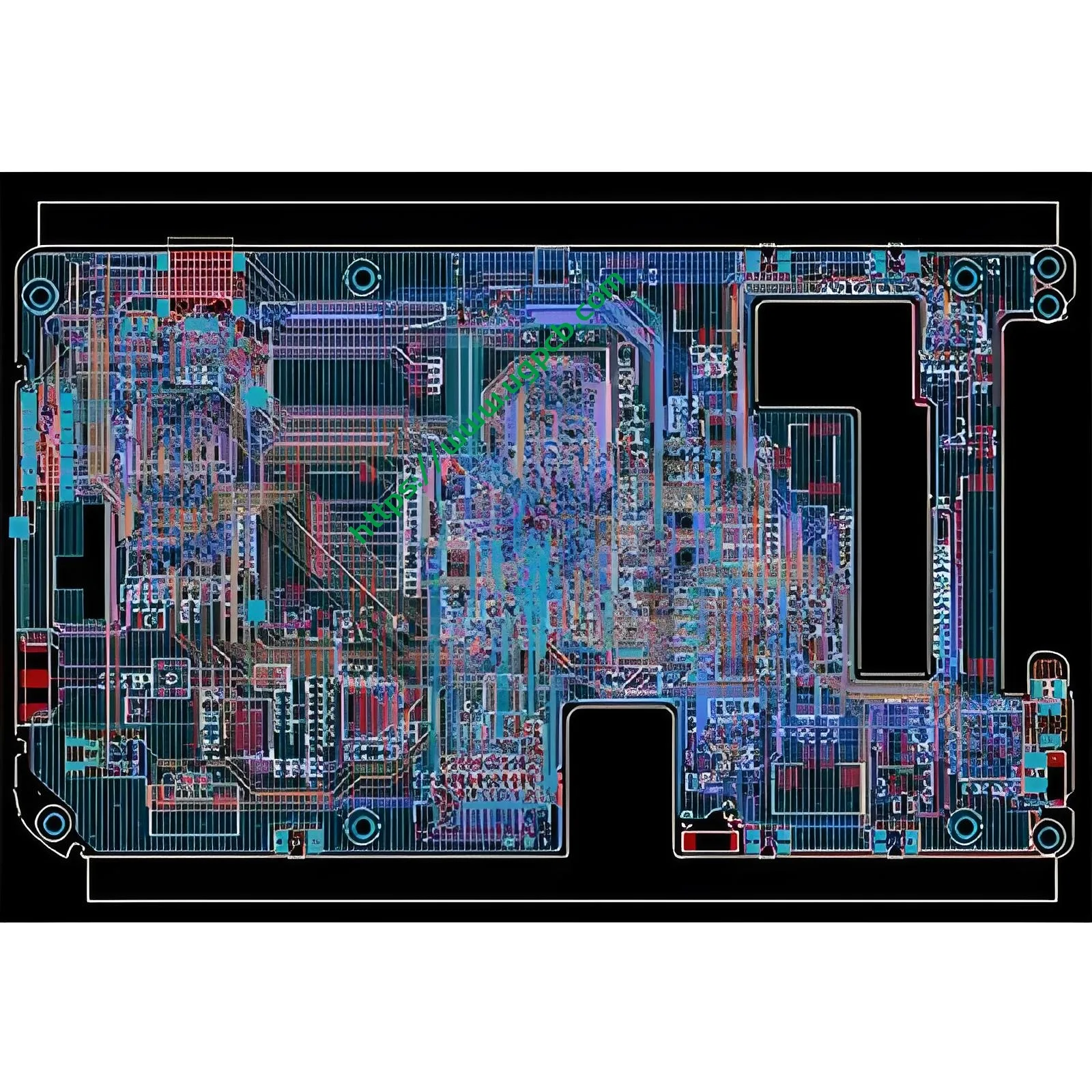 자동차 다층 RF PCB 설계 - UGPCB