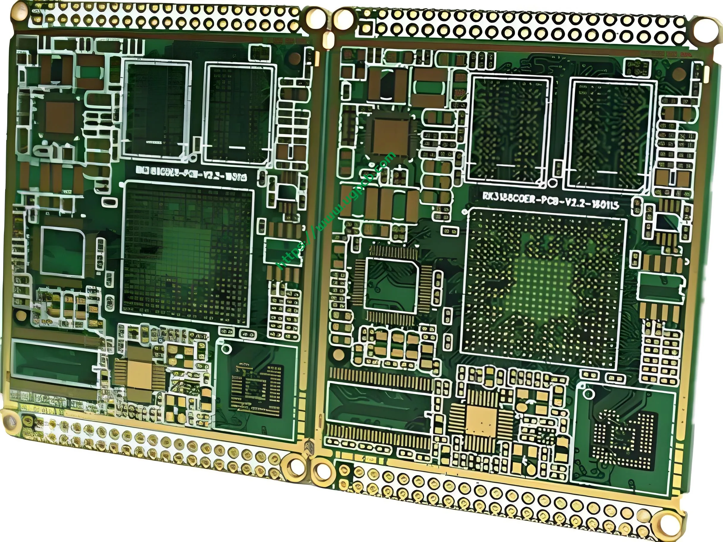 Gold-Plated Double-Sided PCB Board - Immersion Gold Process & ความน่าเชื่อถือสูง | UGPCB - UGPCB